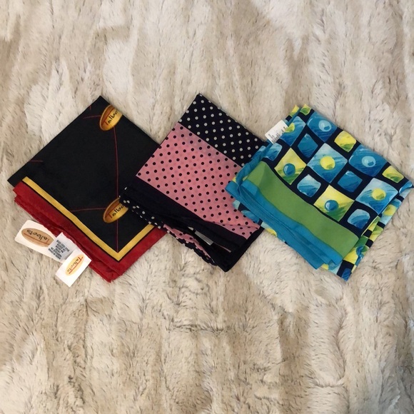 Talbots | Accessories | Three Talbots And Accessory Street Scarves 22 ...
